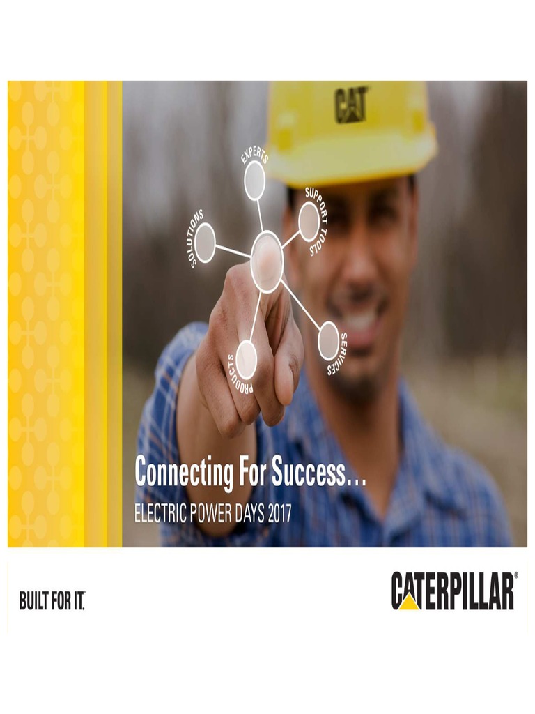 CAT genset details | PDF | Cogeneration | Biogas