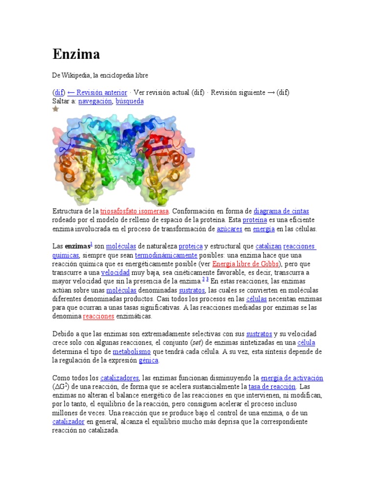 Enzima | PDF