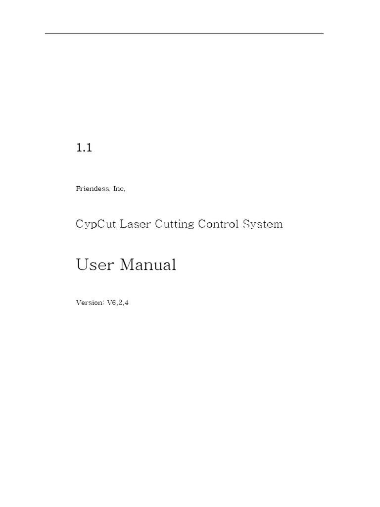 CypCut User Manual V6.2 | PDF | Button (Computing) | Menu (Computing)