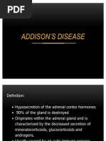 Addison's Disease - CONCEPT MAP | PDF