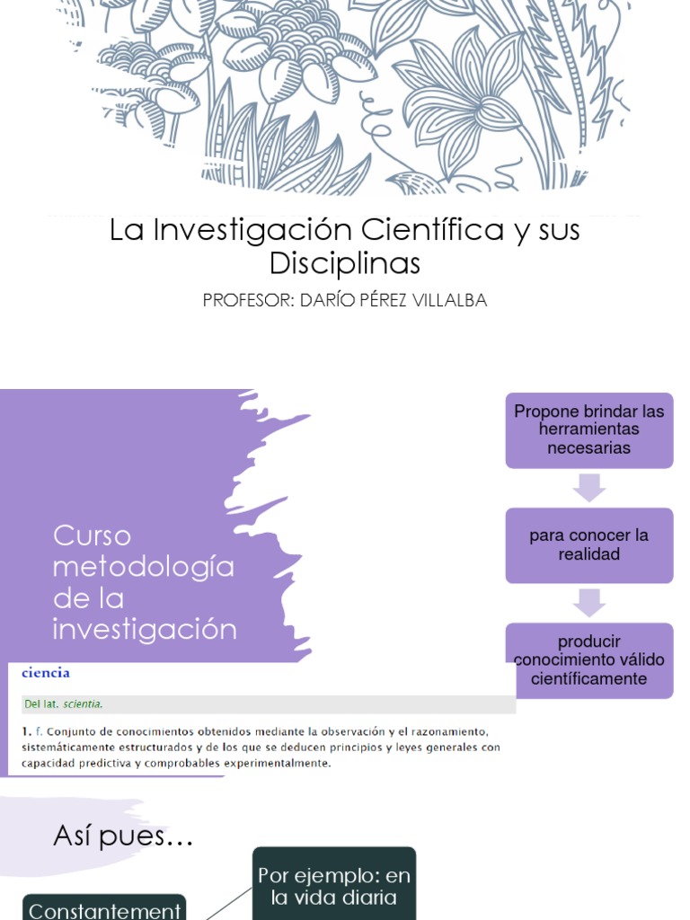 Investigación Científica y sus Tipos | PDF | Método científico | Science
