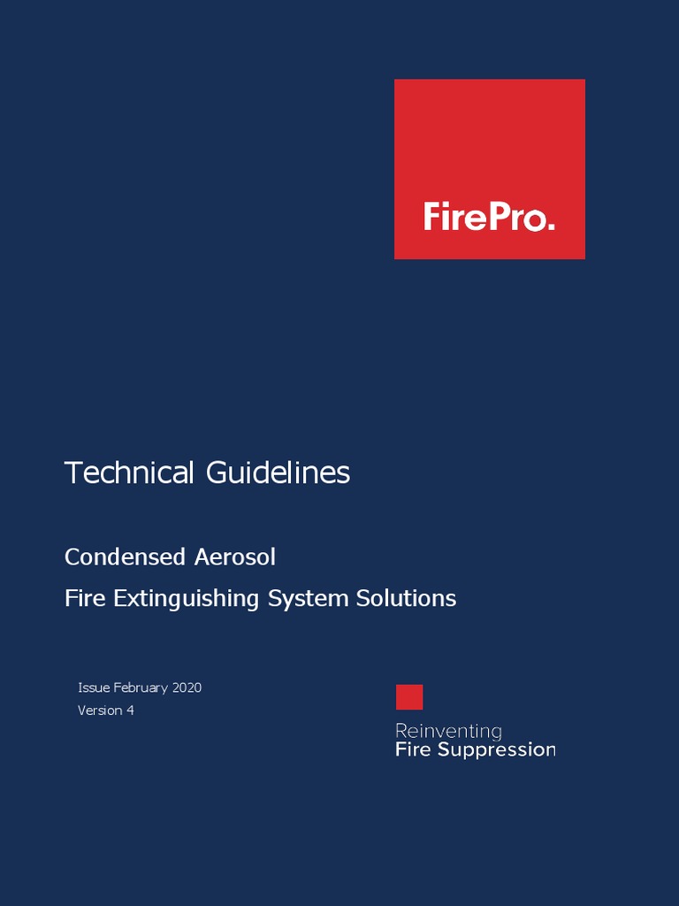 FirePro Technical Guidelines - V4 - February 2020 | PDF