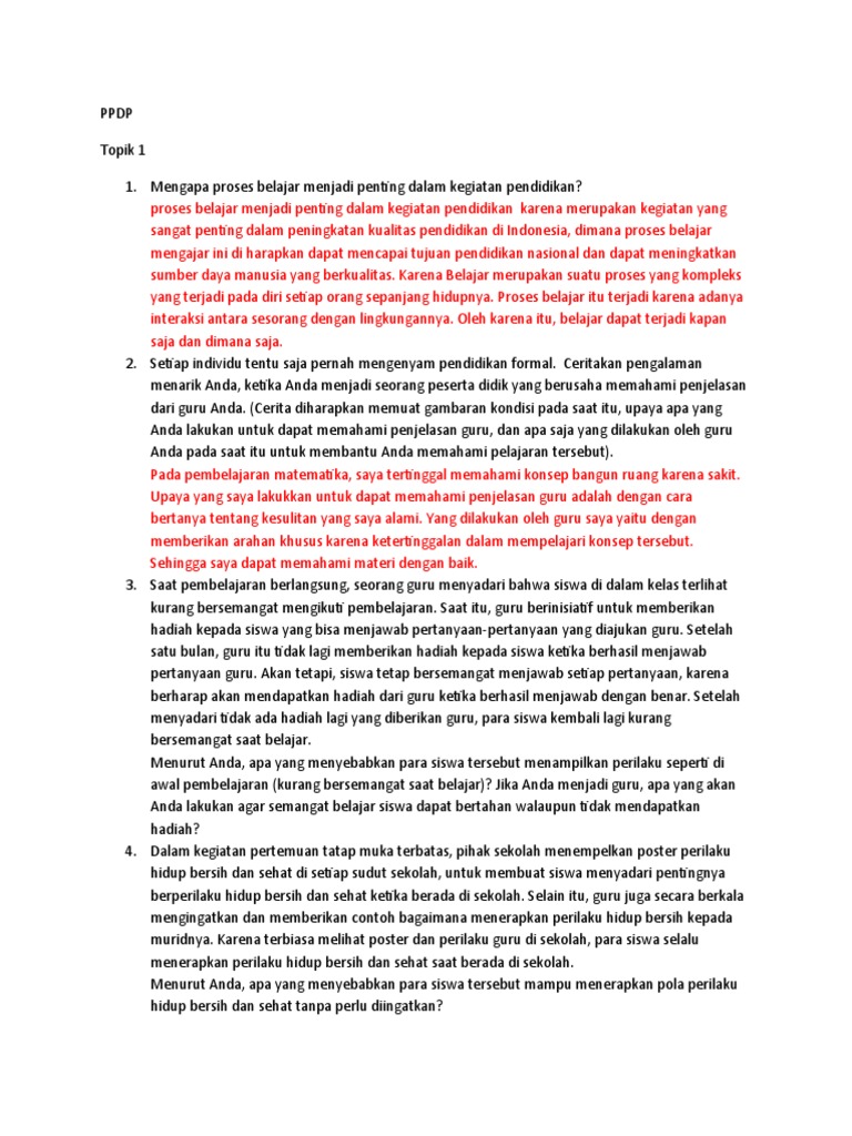 PPDP | PDF | Karier & Perkembangan