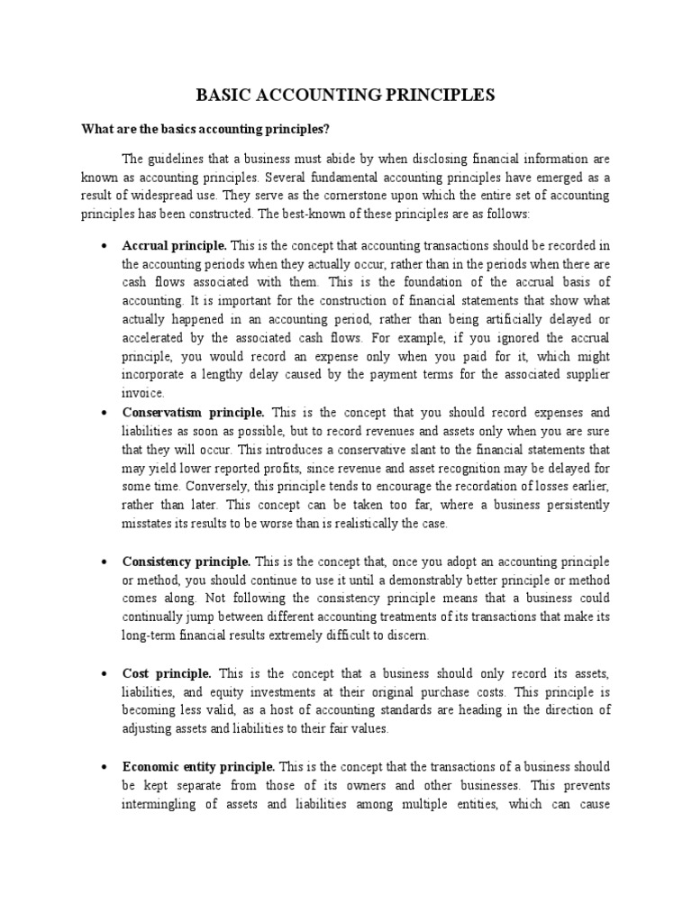 Basic Accounting Principles Pdf