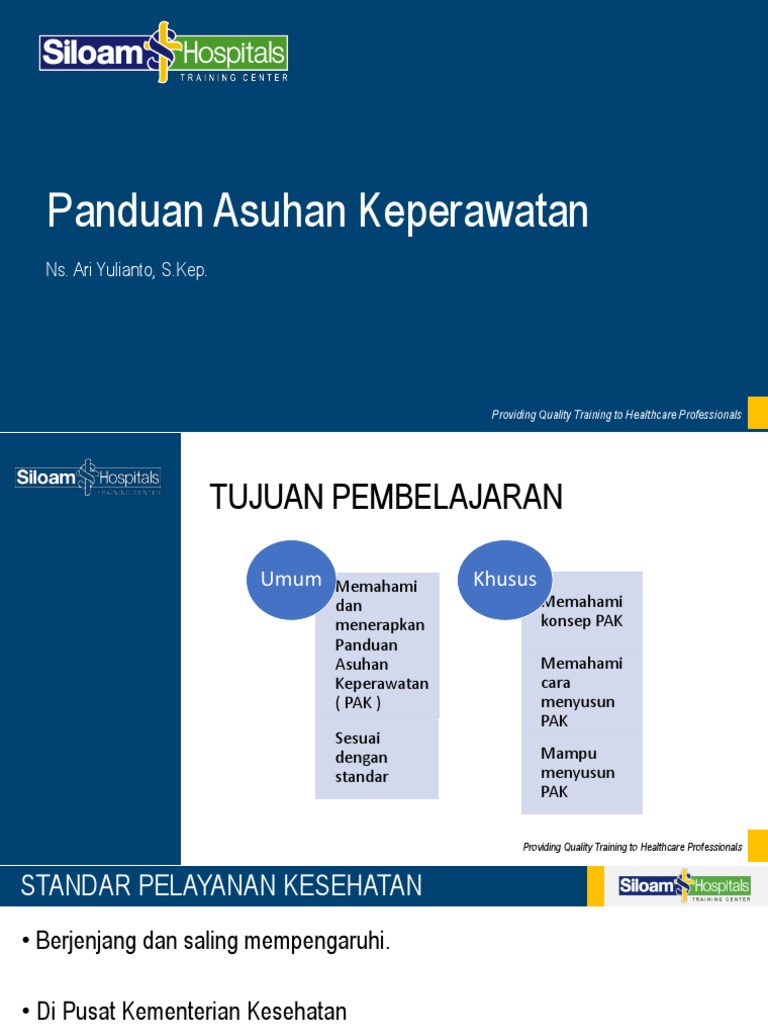 Panduan Asuhan Keperawatan | PDF | Pengembangan Diri | Kesehatan Holistik