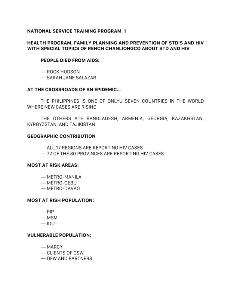 NSTP 2 Midterm | PDF | Breathing | Pulse