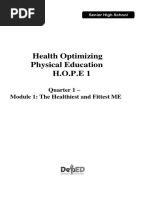 Physical Education and Health 3 Grade 12 Module 1 | PDF | Physical ...