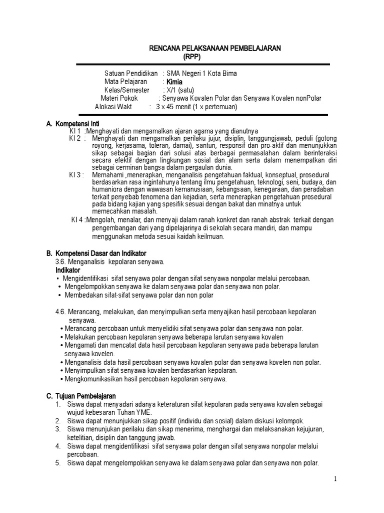 Kepolaran 1 | PDF | Kajian Bahasa Asing | Sains & Matematika