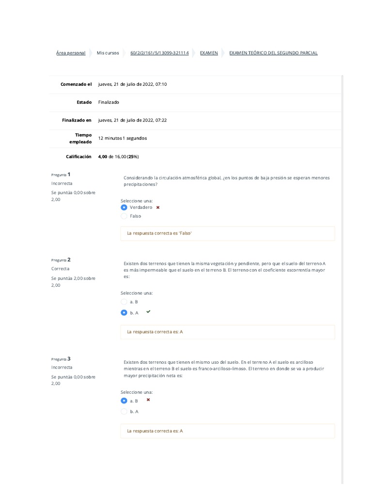 Preguntas Teoricas Finales | PDF | Precipitación | Hidrología