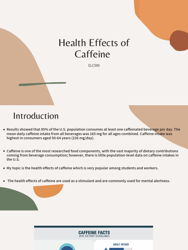 Caffeine: Health Effects and Guidelines | PDF