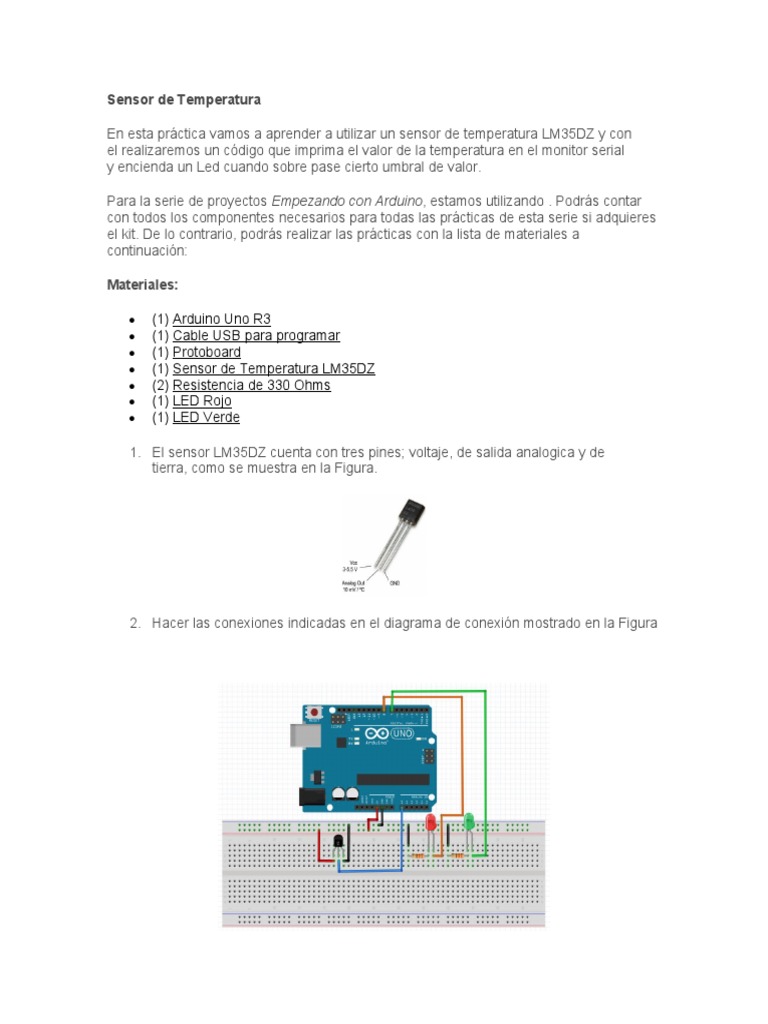 Diagrama Del Sensor De Temperatura De 3 Pines Diagrama Bloqu