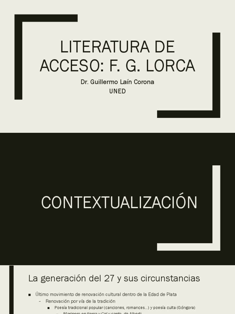 Federico García Lorca | PDF | Federico García Lorca