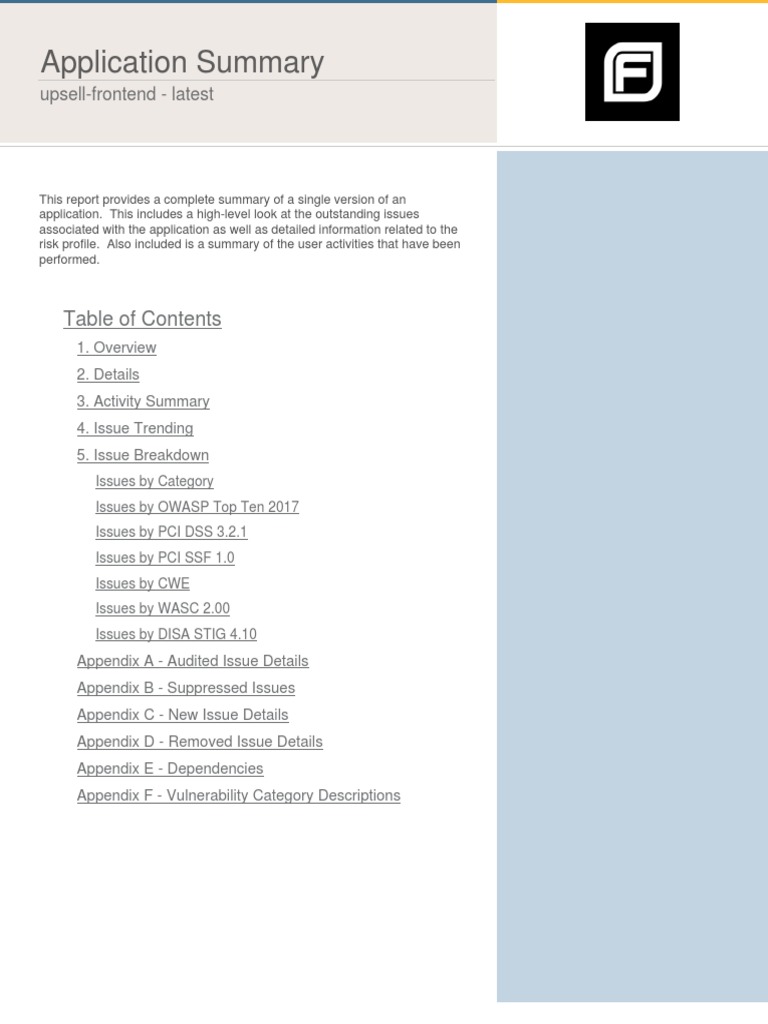 Fortify UpsellFrontend | PDF | Payment Card Industry Data Security ...