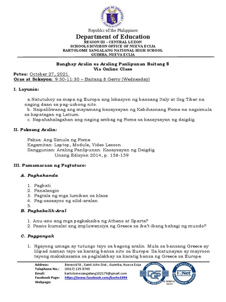 Ang Simula NG Rome | PDF