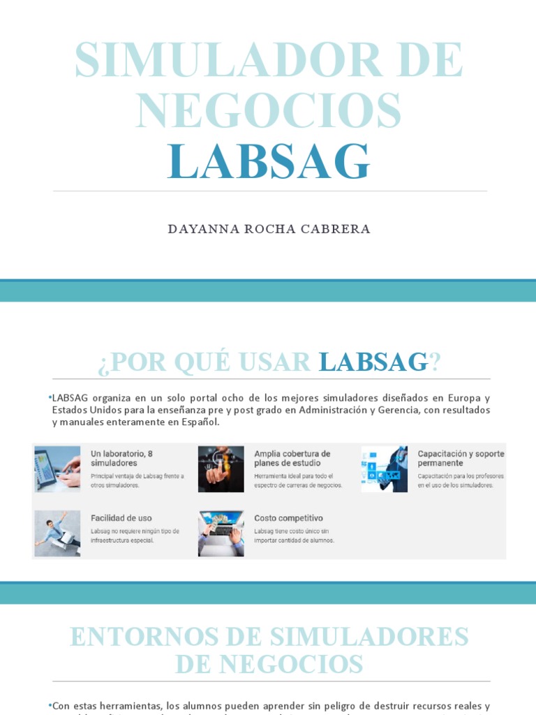 Simulador de Negocios (Labsag) | PDF | Crecimiento personal y ...