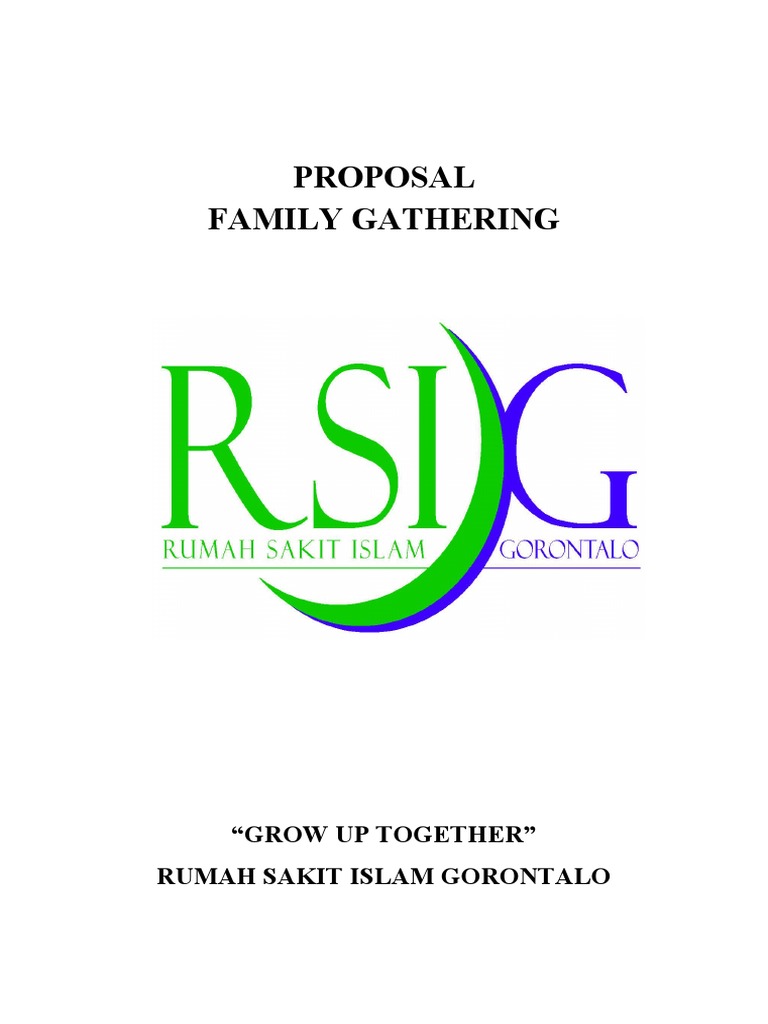 Proposal - Family - Gathering Rsig 2022 | PDF