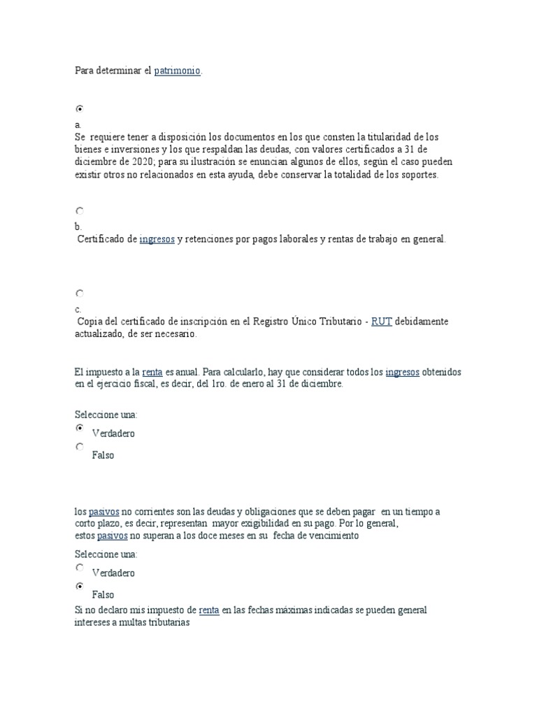 2do Examen Impuesto A La Renta | PDF | Impuestos | Impuesto sobre la renta