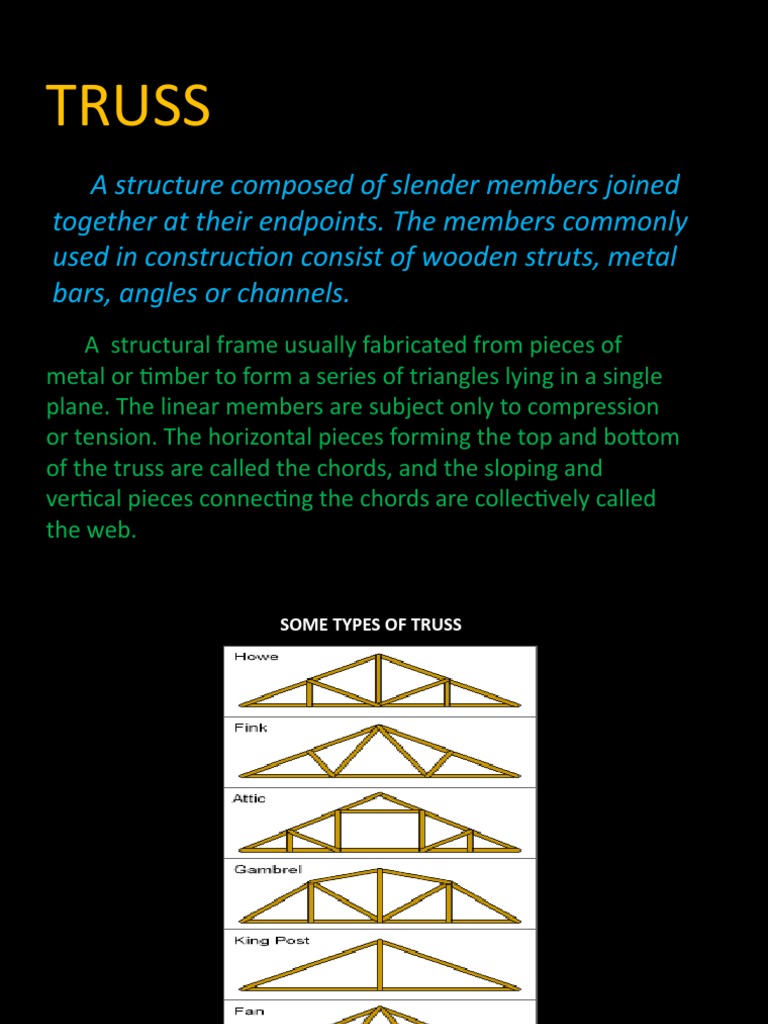Lesson 1.5 - Trusses | PDF