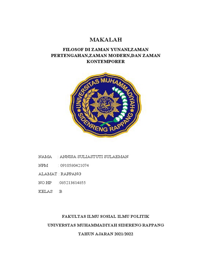 MKLH Dsar Filsafat | PDF