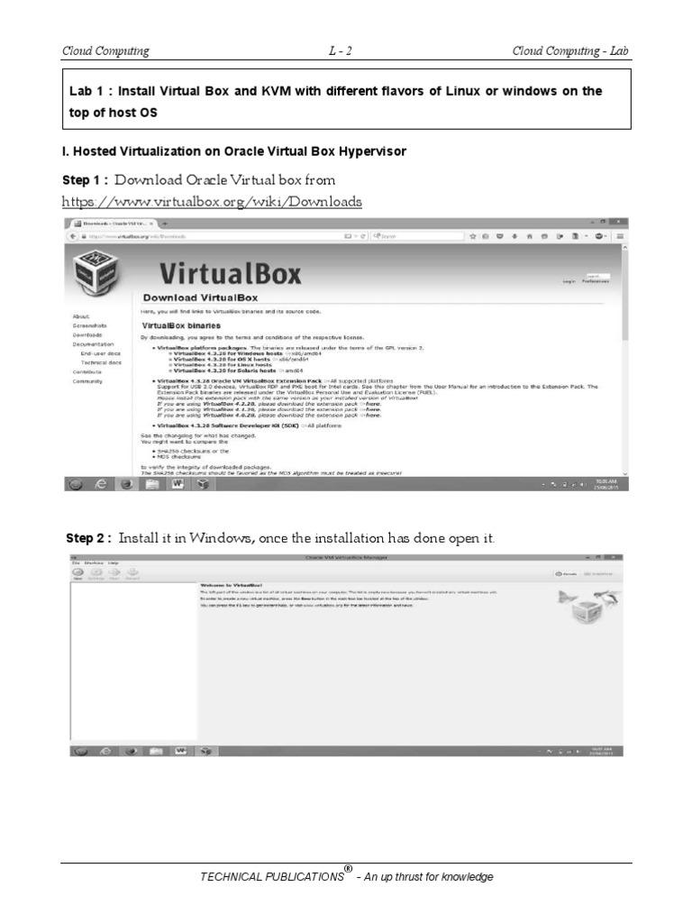Oracle Virtual Box From | PDF | Apache Hadoop | Compiler