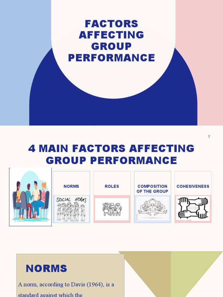 Factors Affecting Group Performance Autosaved | PDF | Group ...