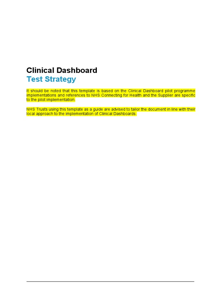 Test Plan Test Strategy Template | PDF | Software Testing | Life Cycle ... Test Plan Test Strategy Template | PDF | Software Testing | Life Cycle ...