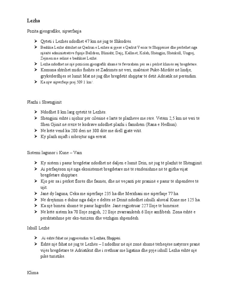 Lezha | PDF