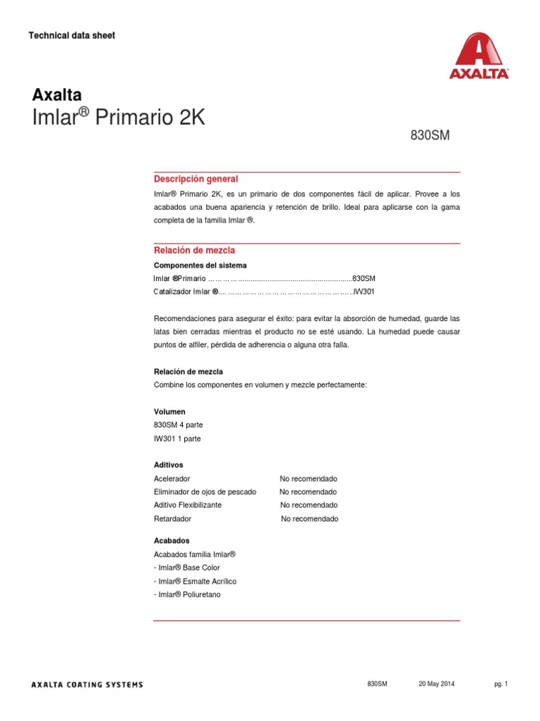 830 SM Axalta | PDF