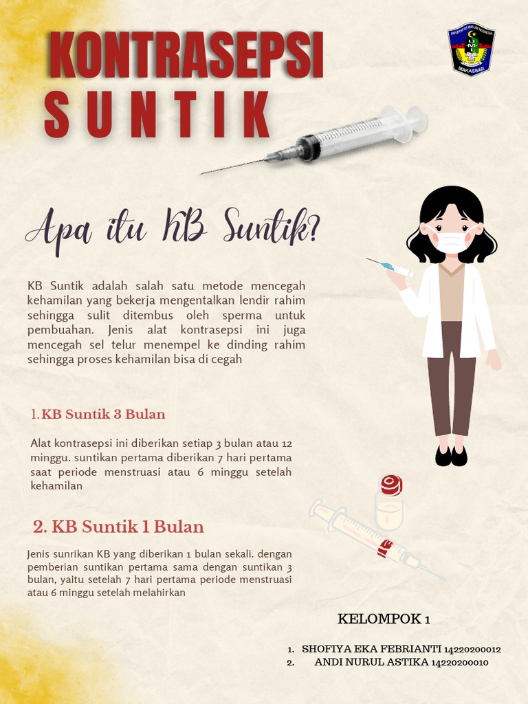 Poster KB Suntik Kelompok 1 | PDF