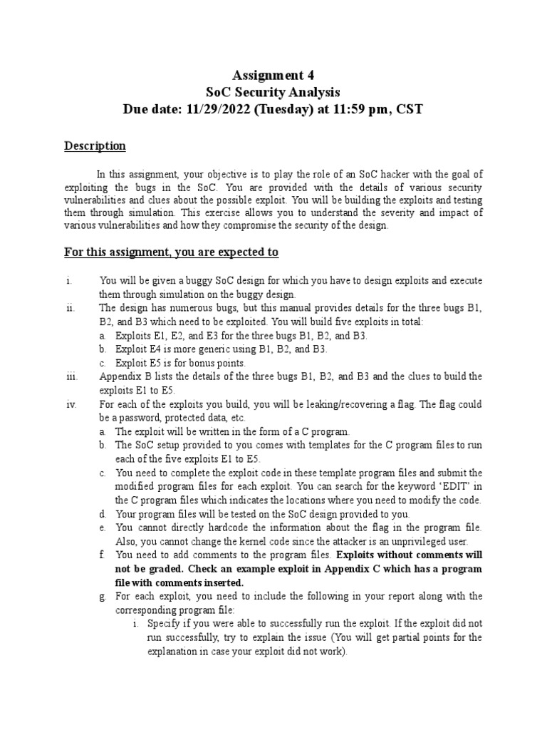 Assignment 4 | PDF | Encryption | Kernel (Operating System)