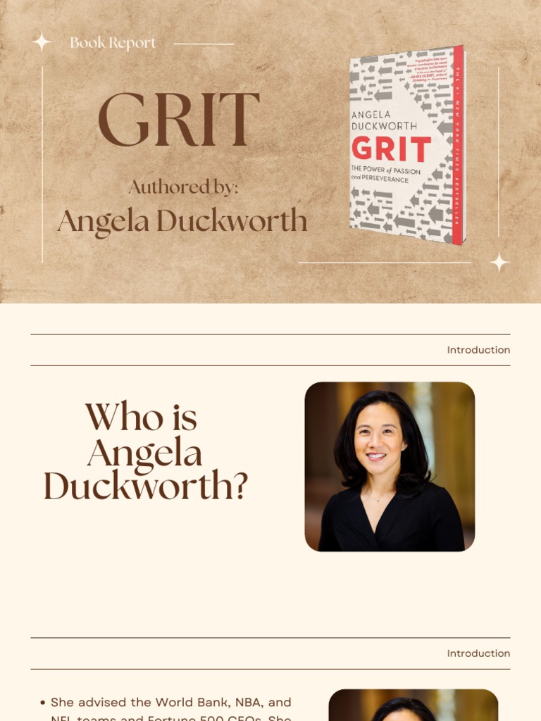 Grit by Angela Duckworth | PDF