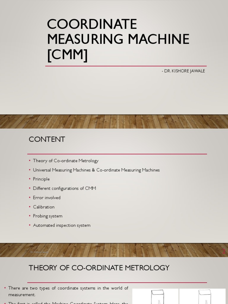 9 CMM | PDF | Calibration | Metrology