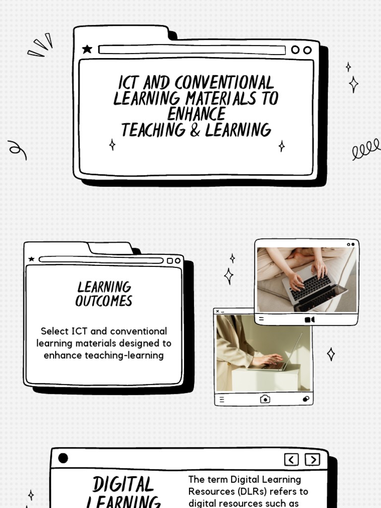 ICT and Conventional Learning Materials To Enhance Teaching Learning | PDF | Educational ...
