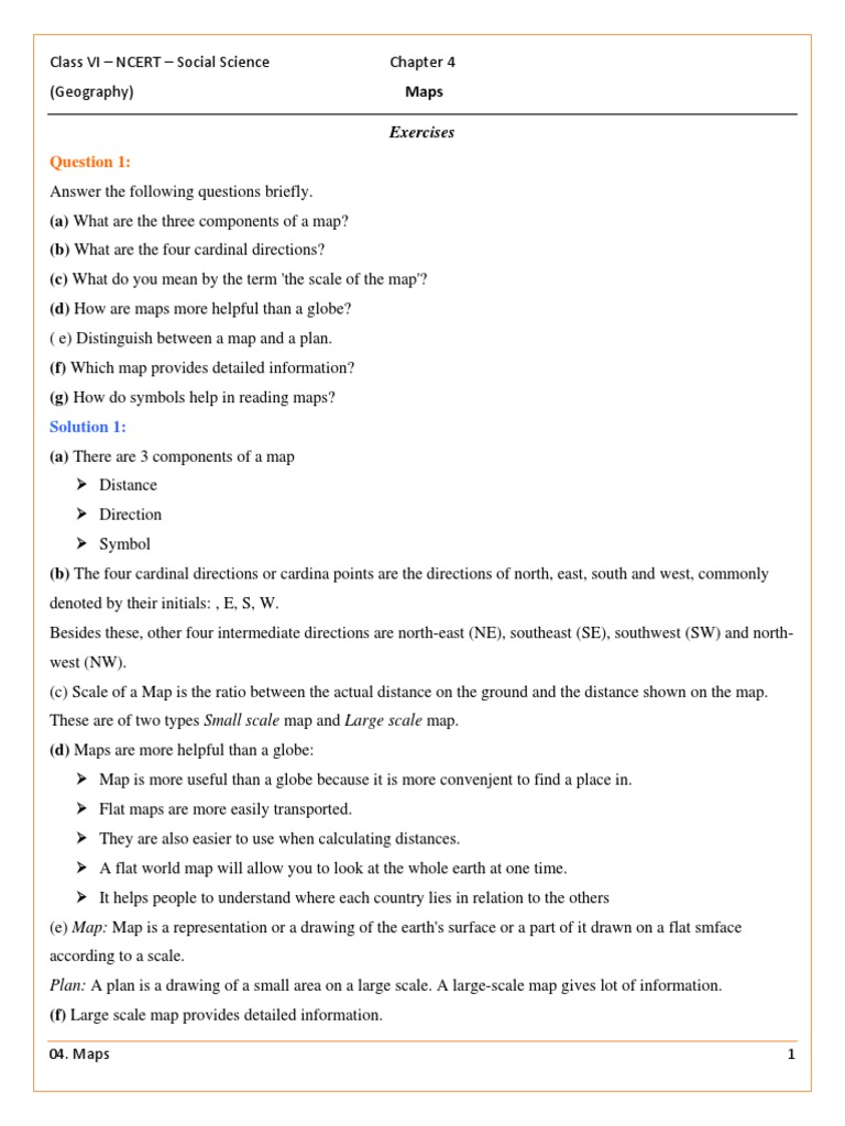 Chapter 4 - Maps | PDF | Map | Navigation