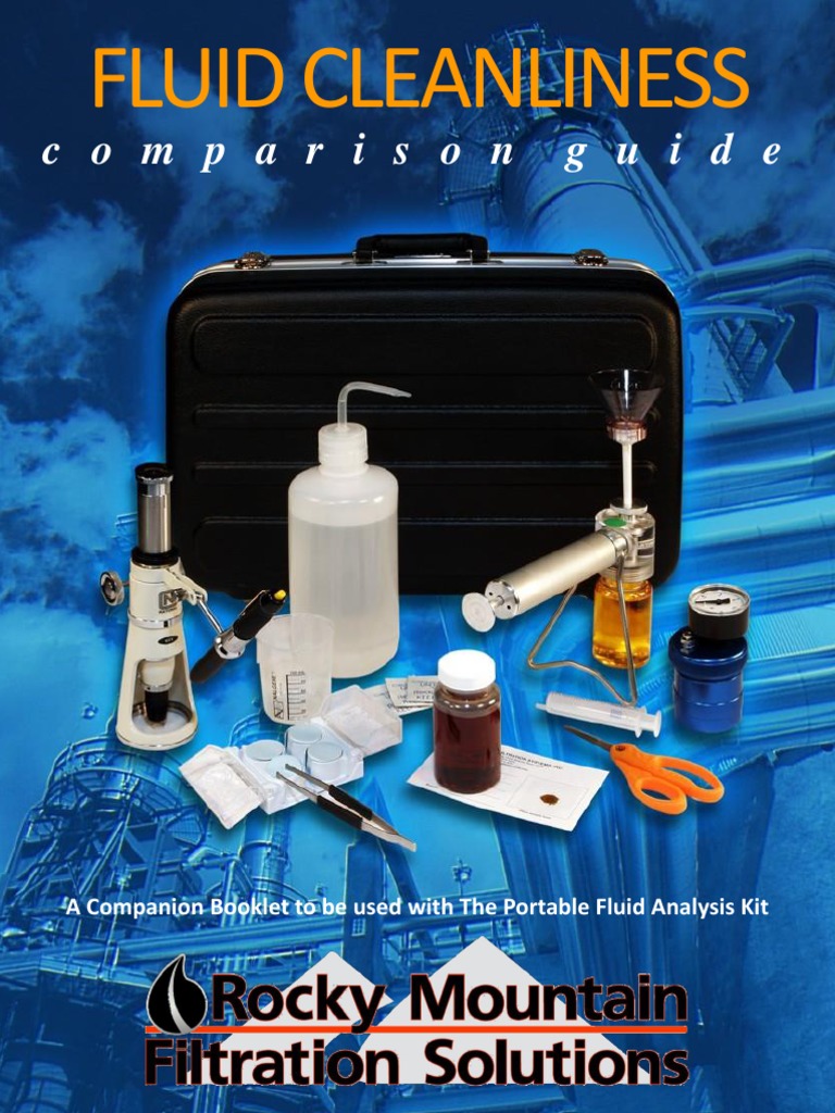 Patch Test Fluid Cleanliness Guide English | PDF | Viscosity | Filtration