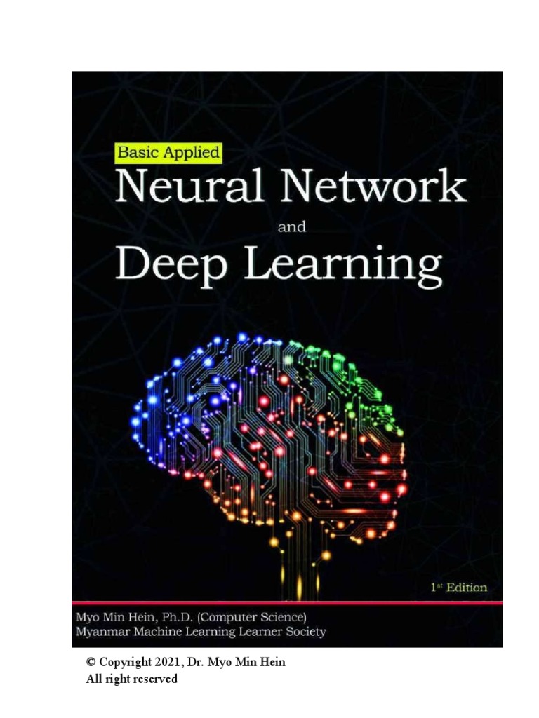 Basic Applied Neural Network and Deep Learning Presented by DR Myo Min Hein | PDF