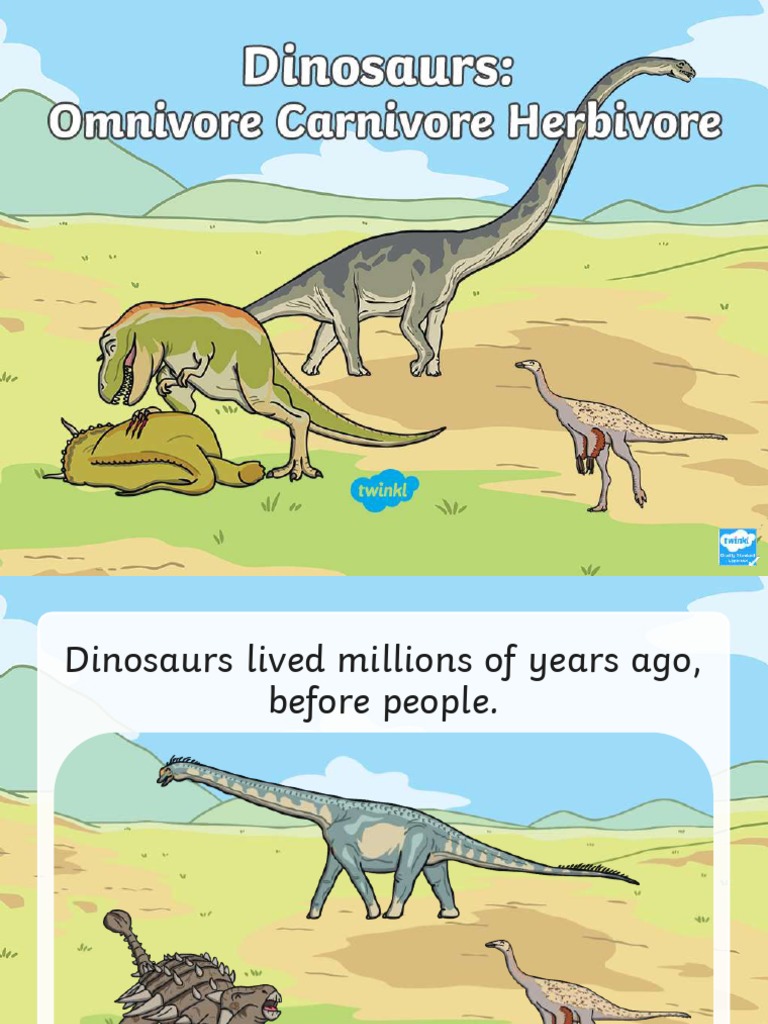 Dinosaur Diets for Young Learners | PDF
