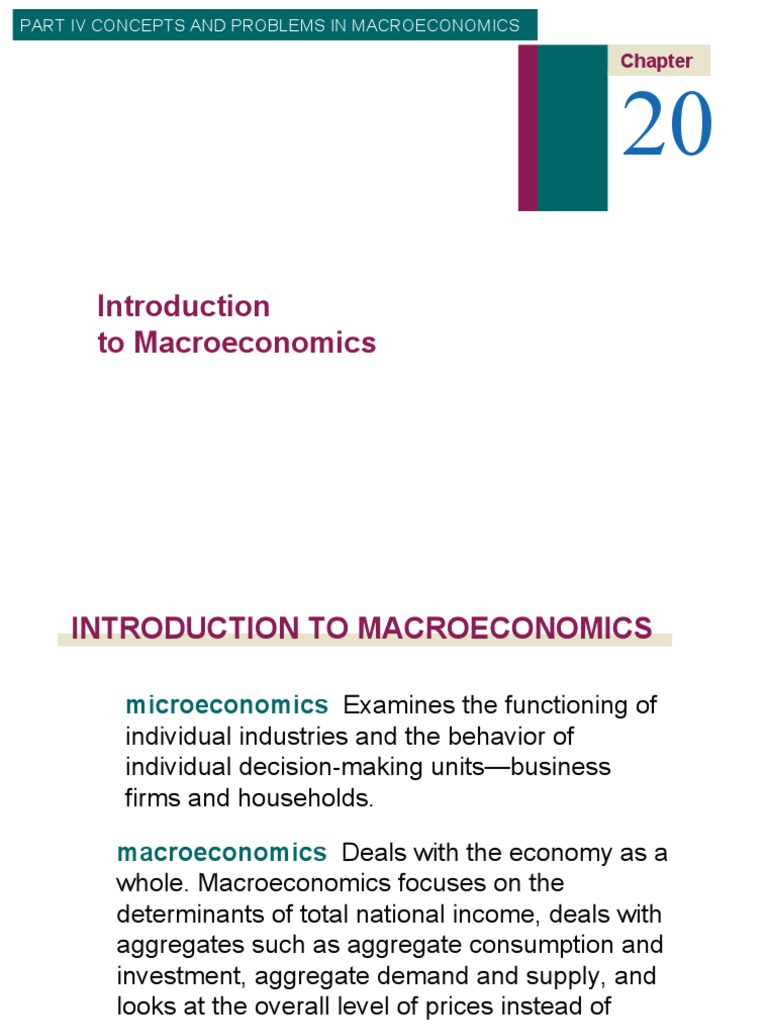 Lecture 27 - Intro To Macro | PDF | Macroeconomics | Recession
