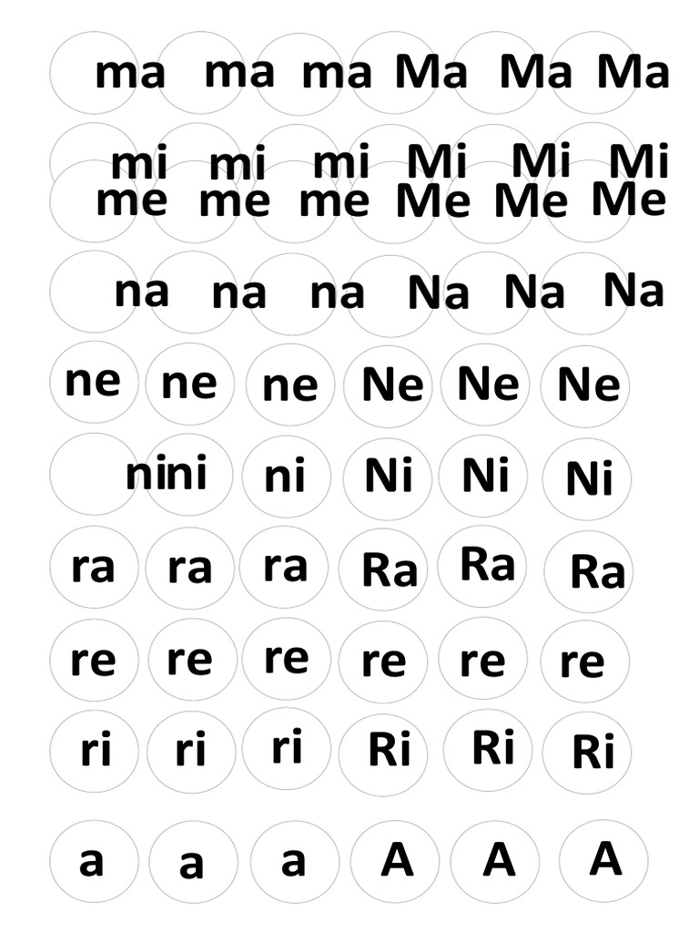 Silabe Dopuri1 | PDF