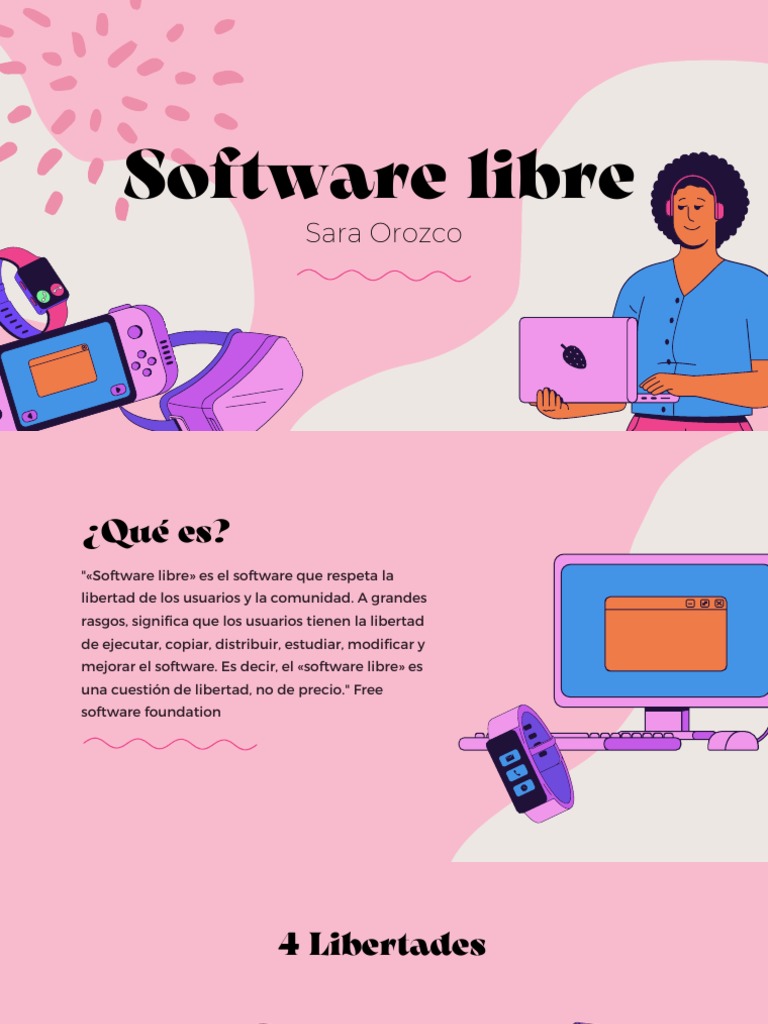 Software Libre | PDF | Software libre | Software