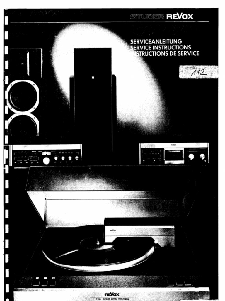Revox b791 b795 SM | PDF