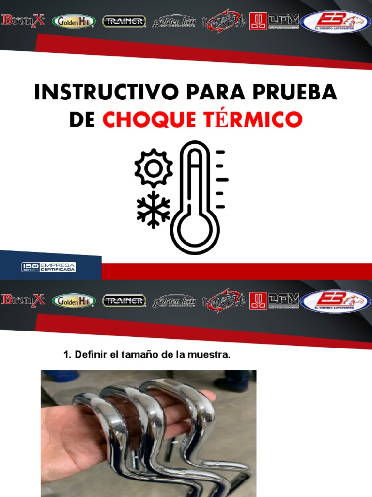 Presentación Choque Térmico | PDF