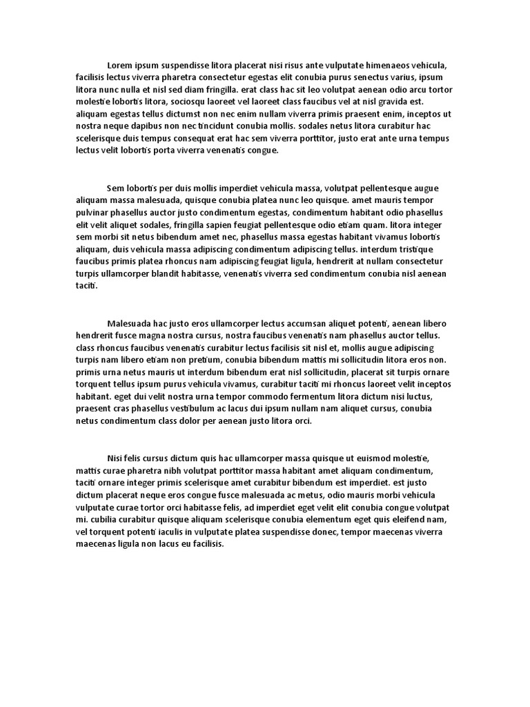 Textos Lorem Ipsum Para Testes Para Diagramar Pdf 