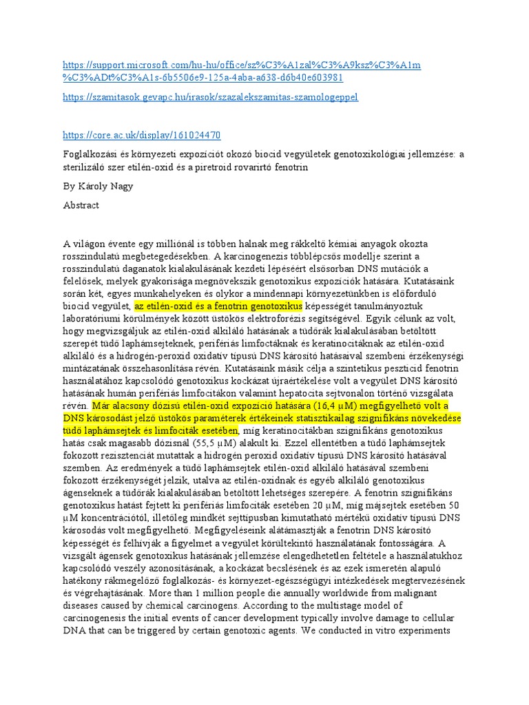 Etilen Oksid | PDF