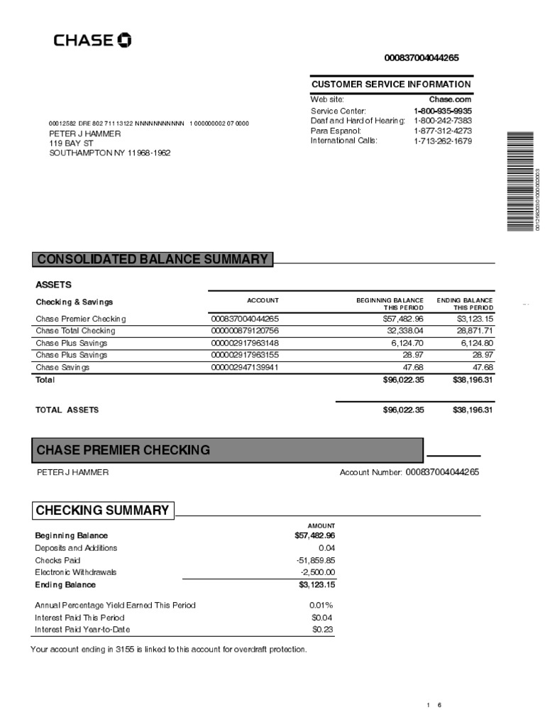 Chase | Download Free PDF | Transaction Account | Cheque
