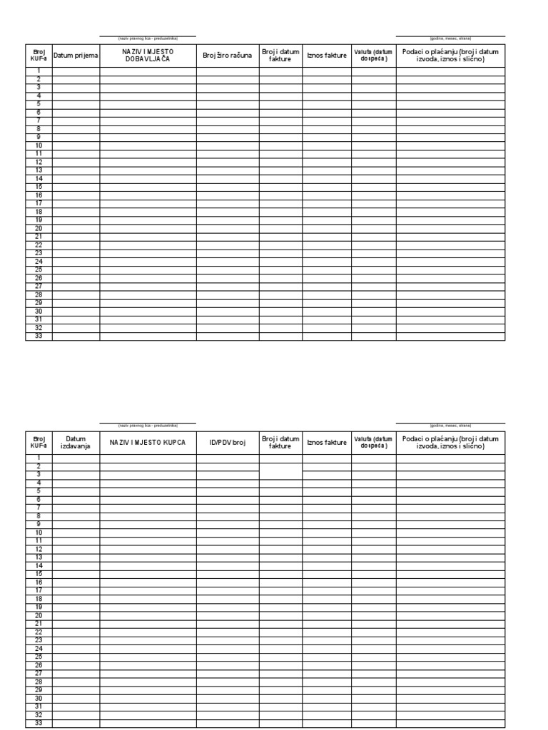 Primjer Faktura | PDF