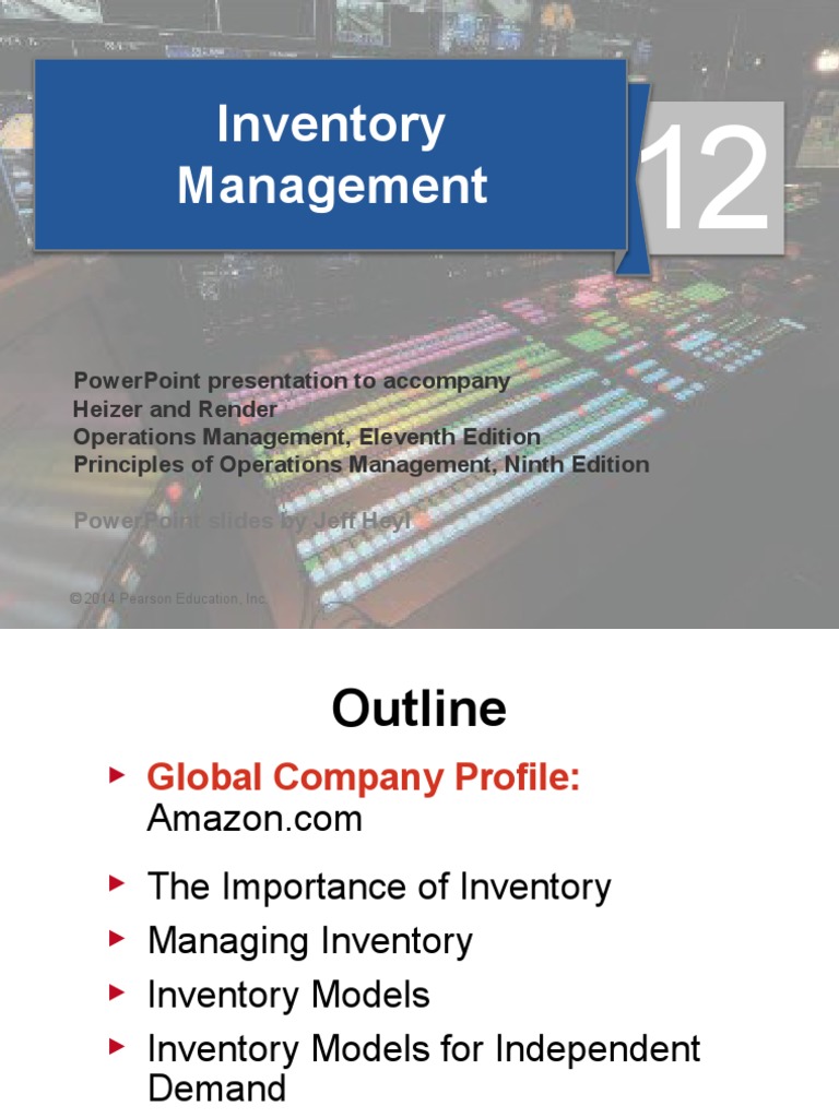 Inventory Management | PDF | Business | Supply Chain Management