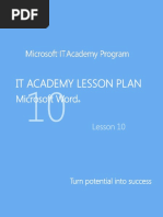 Microsoft Word - Images Lesson Plan | PDF | Microsoft Word | Computing