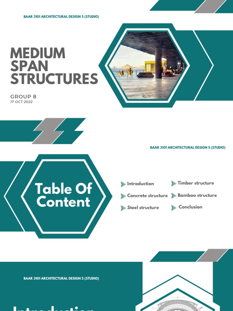 TASK 1 Medium Span Structures | Download Free PDF | Truss | Column