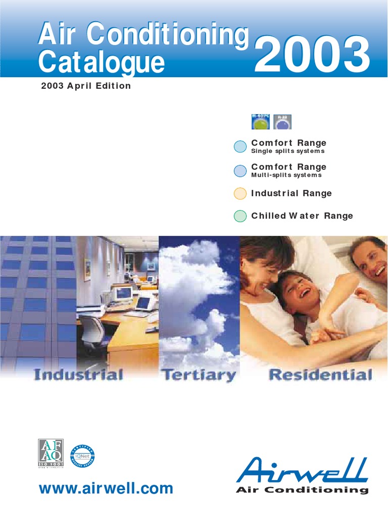 Katalog Airwell | PDF | Air Conditioning | Pump